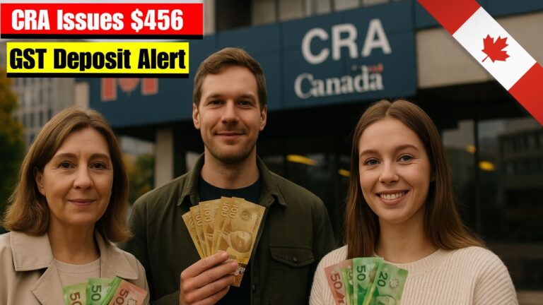 CRA Issues Update on $456 GST/HST Credit for Dec 05, 2025 - Eligibility ...