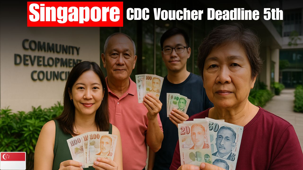 Singapore Confirms Updated CDC Voucher Rules — Households Must Redeem Full S$800 Amount by 05 Dec