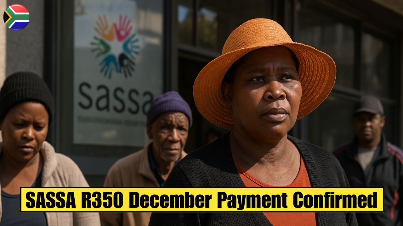 SASSA Confirms R350 December 2025 Payment — Who Qualifies and How Fast ...